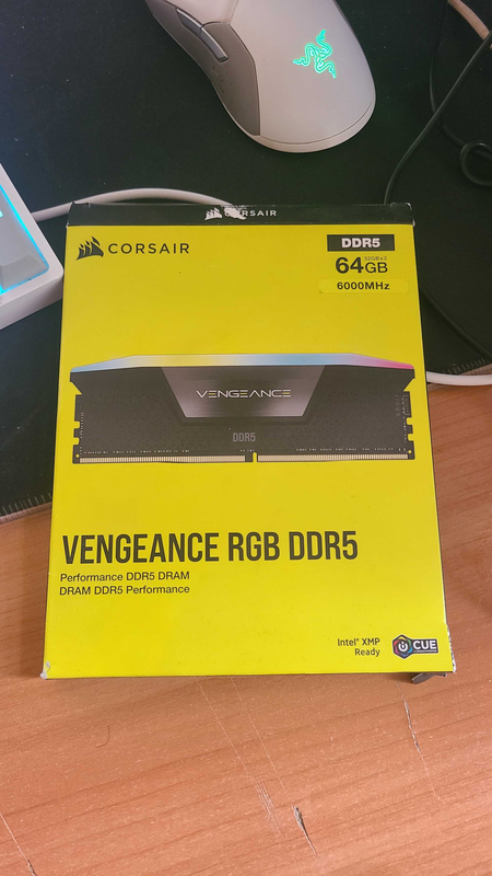Corsair vengeance DDR5 64 gb 6000 mhz