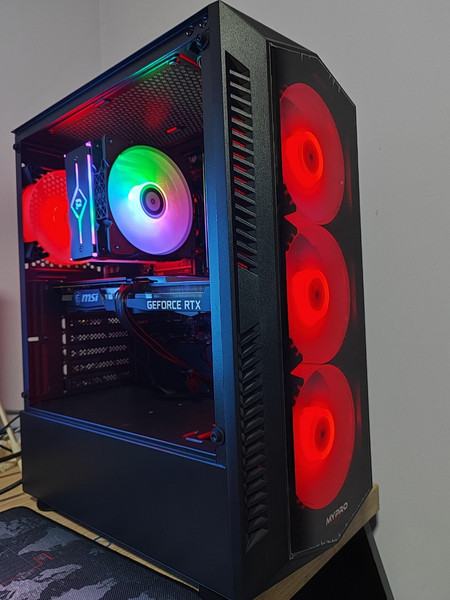 Скидка!!! Core i5 12400 RTX 3060 Мощный игровой кейс