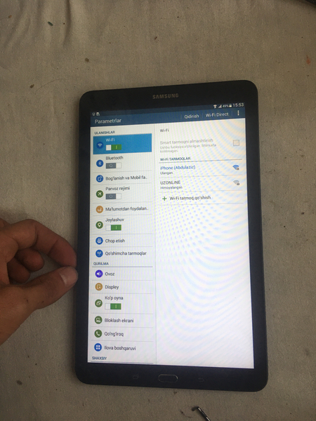 Galaxy samsung tab e