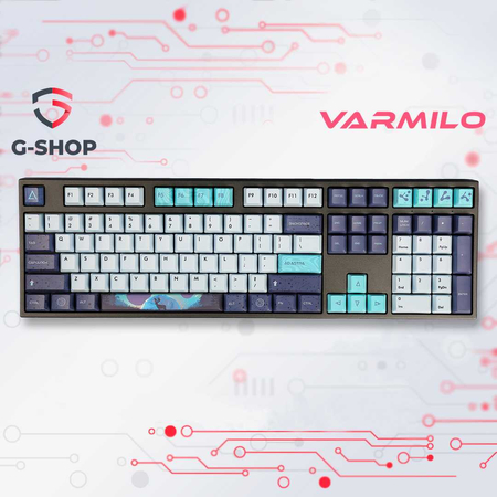 Игровая механическая клавиатура Varmilo VEA108 Aurora PBT RU