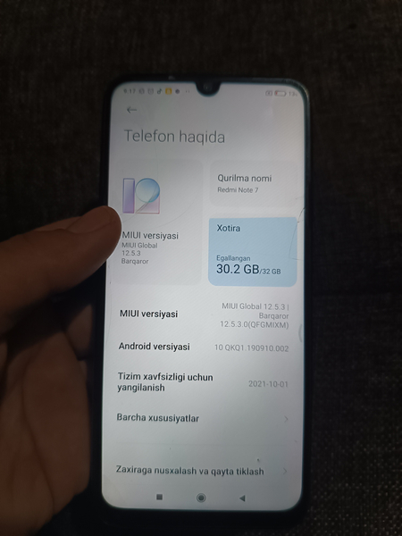 Redmi note 7 32 gb