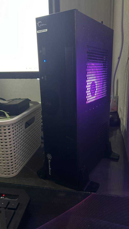 Игровой ПК ITX компактный 7500f + 4060LP 32gb DDR5 6000mhz  (7литров)