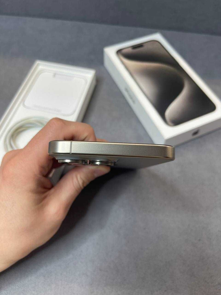 iPhone 15 Pro Max 256gb Natural Titanium 100%