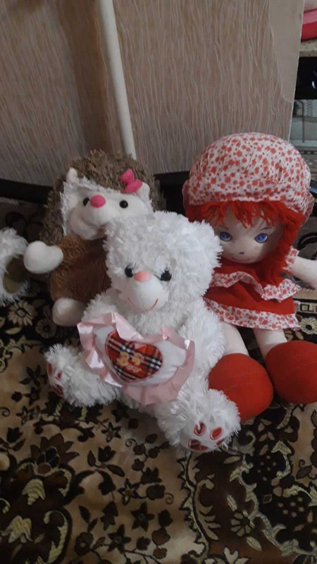 Мягкие игрушки нескольких видов