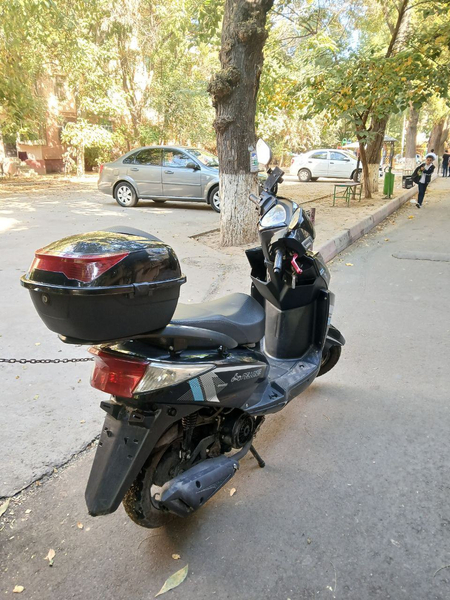 moped, benzinli skuter