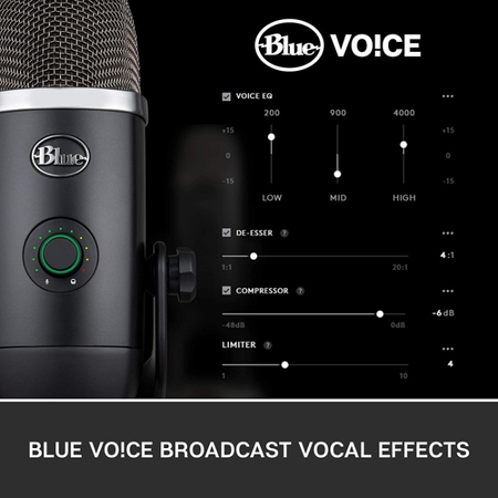Blue Yeti X - профессиональный USB микрофон для PC