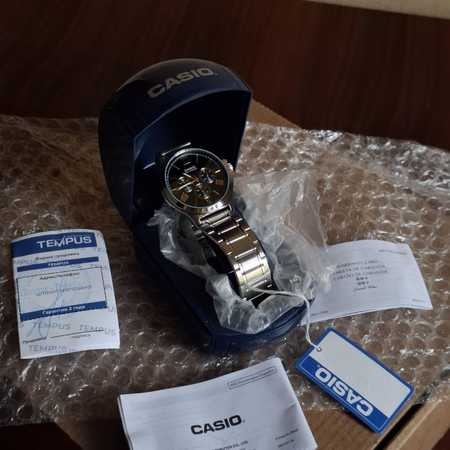 НОВЫЕ ОРИГИНАЛЬНЫЕ японские мужские часы CASIO