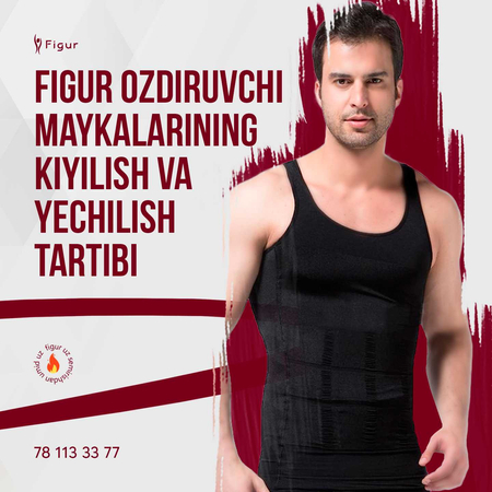 Сифатли ва фойдали Figur.uz дан оздирувчи майкалар!
