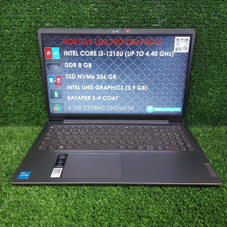 Lenovo i3 12gen 8gb 256gb
