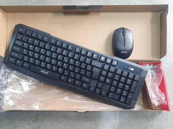 Комплект Беспроводная клавиатура + Мышь ATECH G300/G305