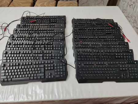 Игровые клавиатуры 14 штук