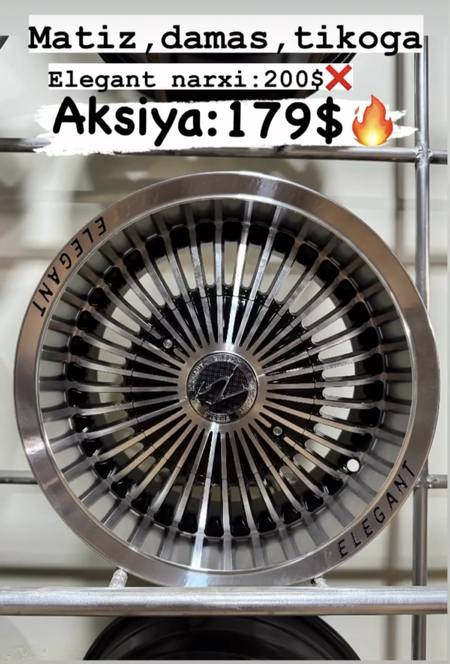 Aksiya R13 saka diska damas,matiz,tiko