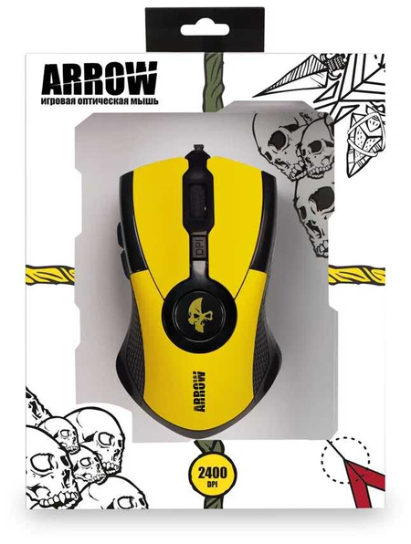 ARROW. Игровая Проводная Оптическая Мышь