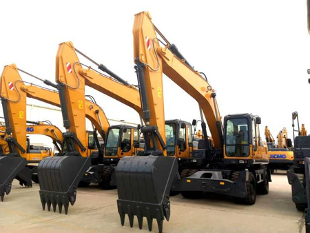 Экскаватор колесный XCMG XE210WA (в наличии) 1 куб