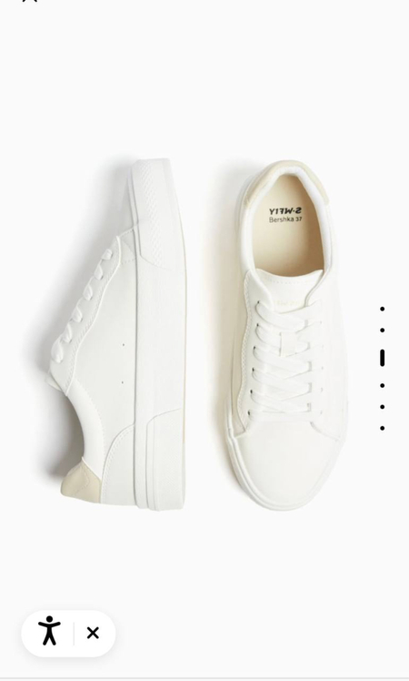 Кеды Bershka