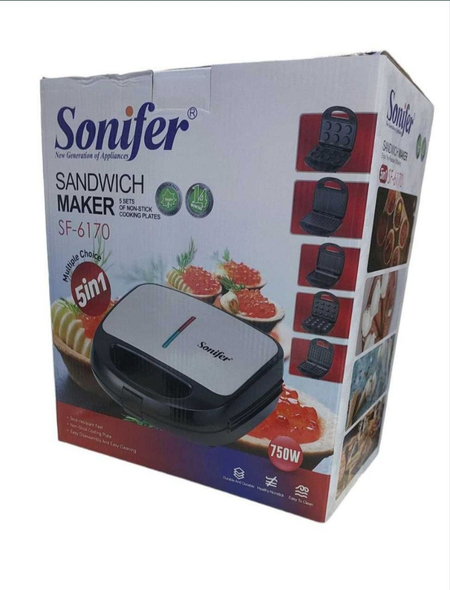 SONIFER sf-6170! Vafelnitsa 750 watt Вафельница