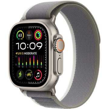 Apple Watch Ultra 2, Green/Gray Trail Loop (Зелёный/Серый)