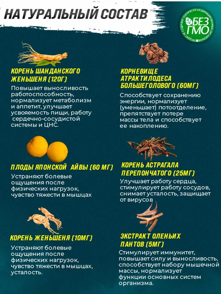 Ginseng kianpi pil для набора веса