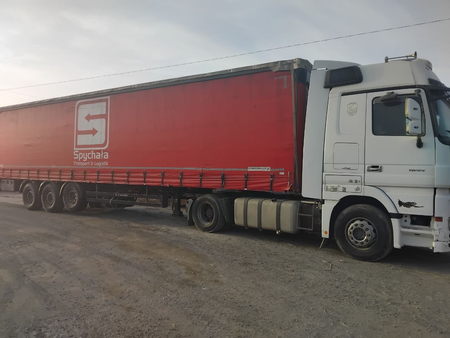 Mercedes Actros + SCHWARZMULLER прицеп Сотилади