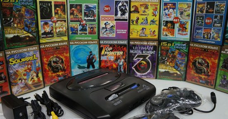 Игровая телевизионная приставка-консоль Sega(Сега)
