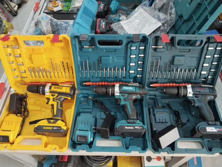 Шуруповёрт наборы: makita, dewalt, bosch, crown.