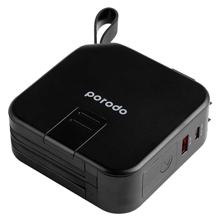 Porodo Power Bank 5-в-1 MagSafe 10000 мАч с зарядными кабелями