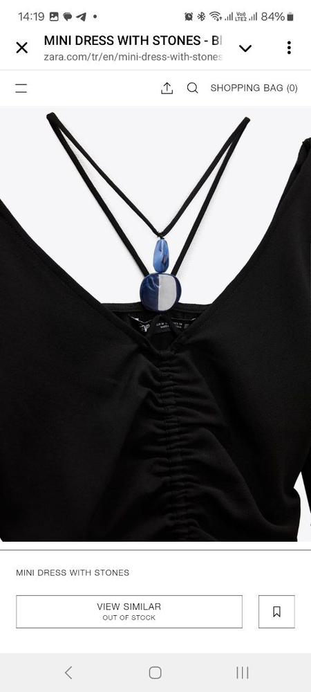 Новое платье от ZARA