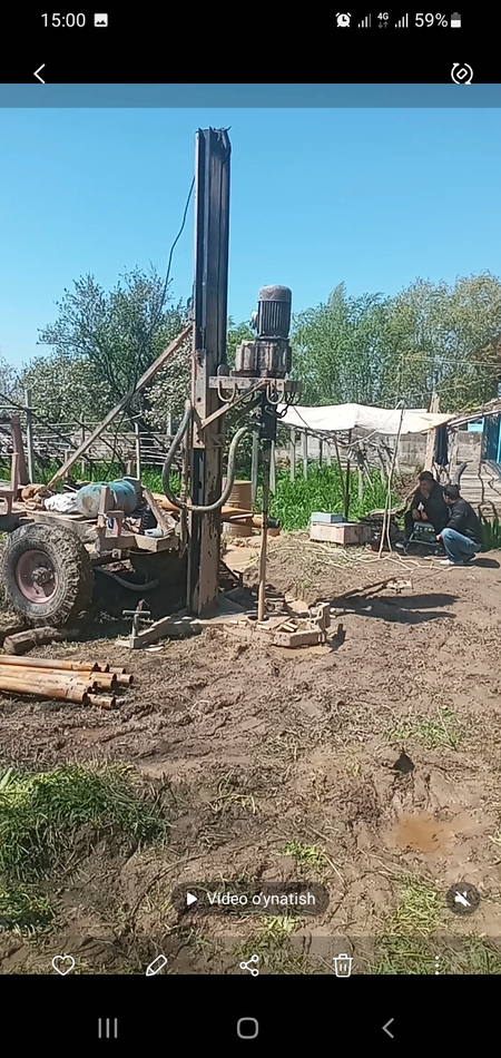 Buravoy aparat sotiladi