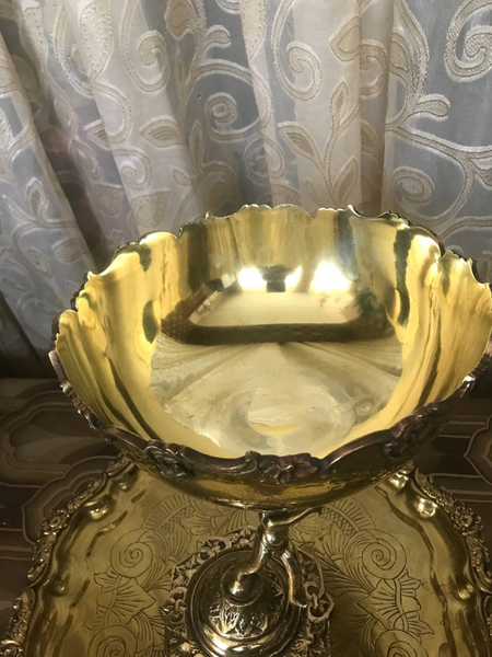 Вазы латунь.