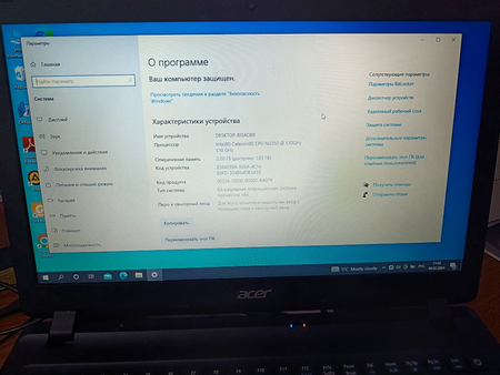 Noutbuk Acer, ноутбук