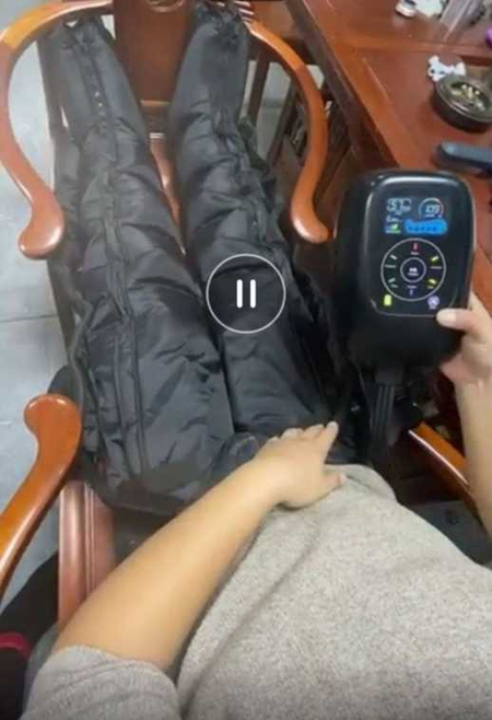 Лимфодренажный массажер для ног