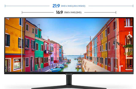 34-дюймовый монитор Samsung ViewFinity S5 S50GC UWQHD 100Hz