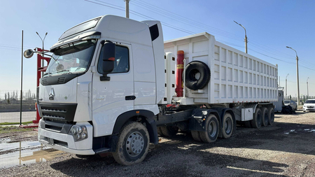 Янги HOWO A7 тягач + Полуприцеп 80тонна сотилади. MAN/DAF/VOLVO/KAMAZ