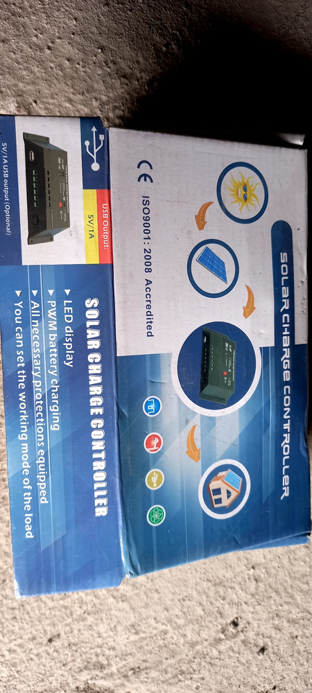 Солнечный контроллер 12 - 24в автоматически