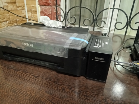 принтер epson l132, цветная