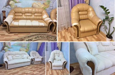 Yumshoq mebellarni qayta tiklash (реставрация). Qisqa vaqt ichida.