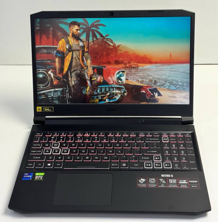 Acer Nitro Core i9-11900H 11- avlod. RTX 3070 8GB. Kuchli ishlar uchun