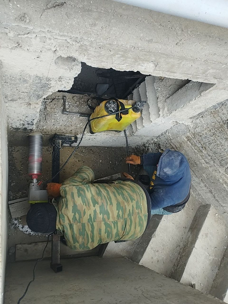 Алмазные бурение, Бетон тешиш хизмати