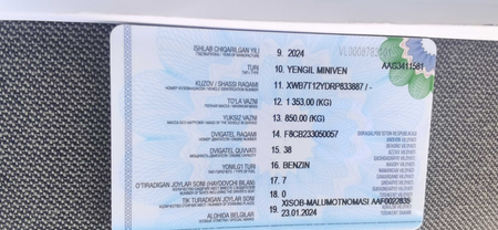 Shevrolet DAMAZ 2024yil some kinda blue