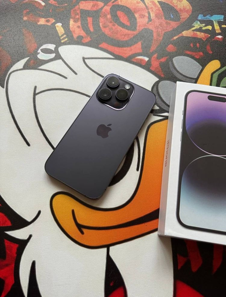 IPhone 14Pro 256Гб Deep Purple Идеал Состояния Полни Комплект