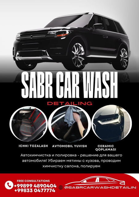 Avto Ximchistka Palirovka Xizmati 24/7