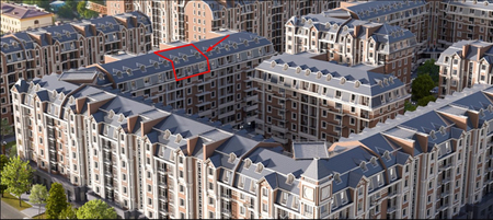 Продается квартира в новостройке Гринвич