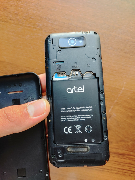 Artel G7 android knopkali