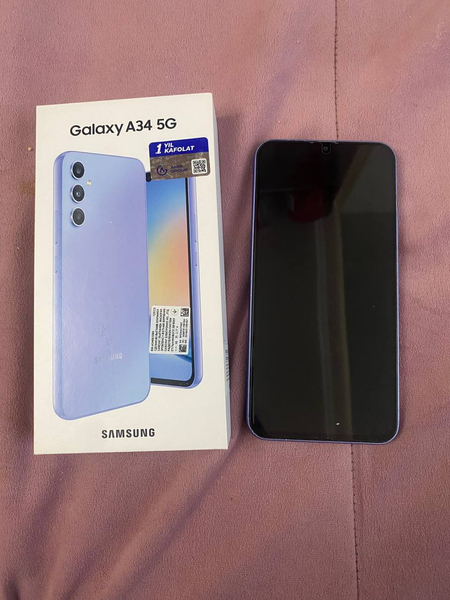 Samsung a34 5g ideal holatda