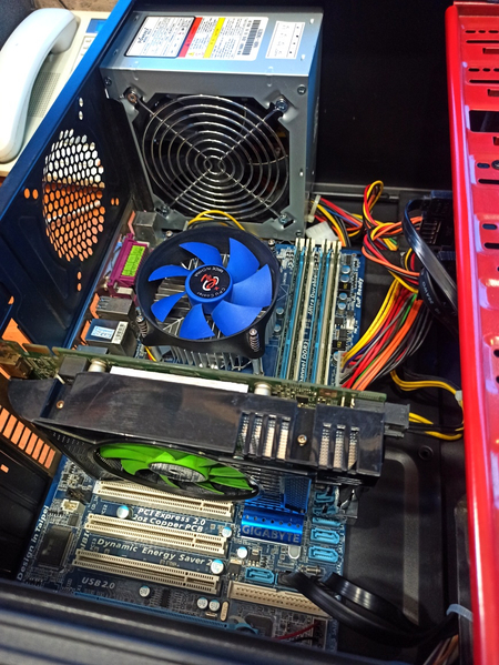 Игровой компьютер (кейс) i3, 8Gb, 500gb, RX550 2Gb ddr5
