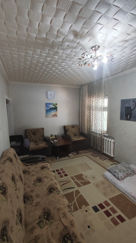 2 комнатная квартира. Сергели 4. Этаж 1