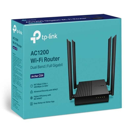 TP-LINK AC1200 Беспроводной WiFi-маршрутизатор MU-MIMO