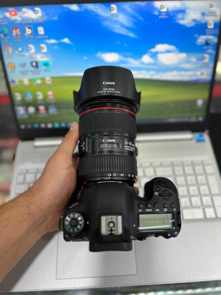 Canon EOS 6D Mark II ideal 24-105 II F4 2-pokoleniya