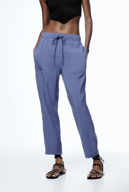 Брюки легкие Zara Xs