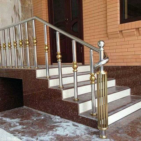 Perilla iz nerjaveyki перилла из нержавеющей стали